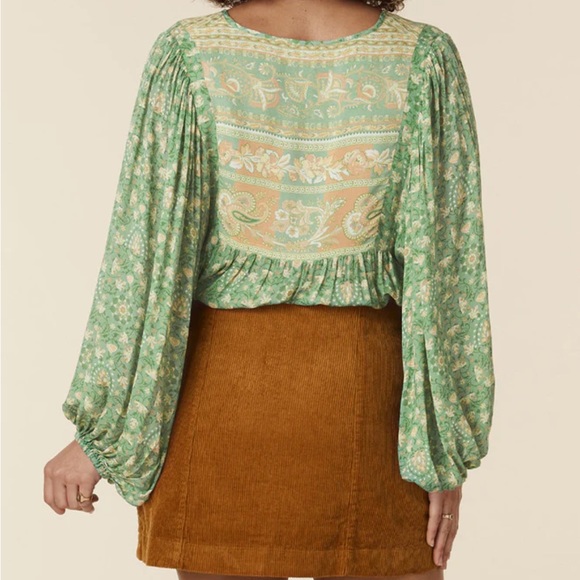 Spell | Tops | Spell Madame Peacock Blouse | Poshmark